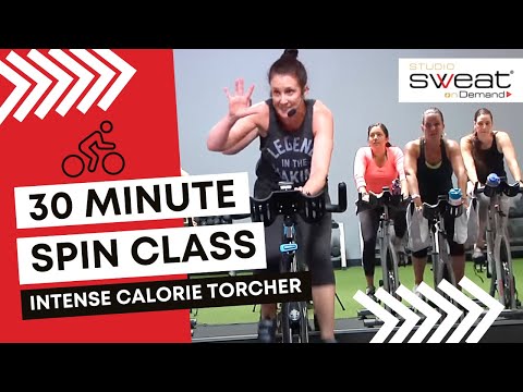 30 Minute Spin® Class: High Intensity CALORIE TORCHER (Intense Free Online Spin® Spin® Workout)