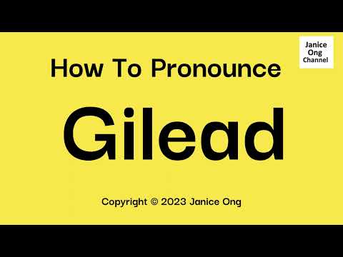 How To Pronounce Gilead? Correctly | Gilead Pronunciation | How To Say Gilead Pronunciation Guide