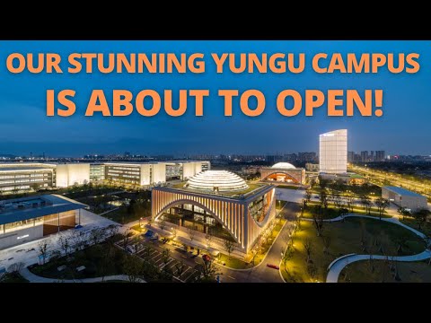Take a Look at our Stunning New Campus of the future! | Westlake University Yungu Campus