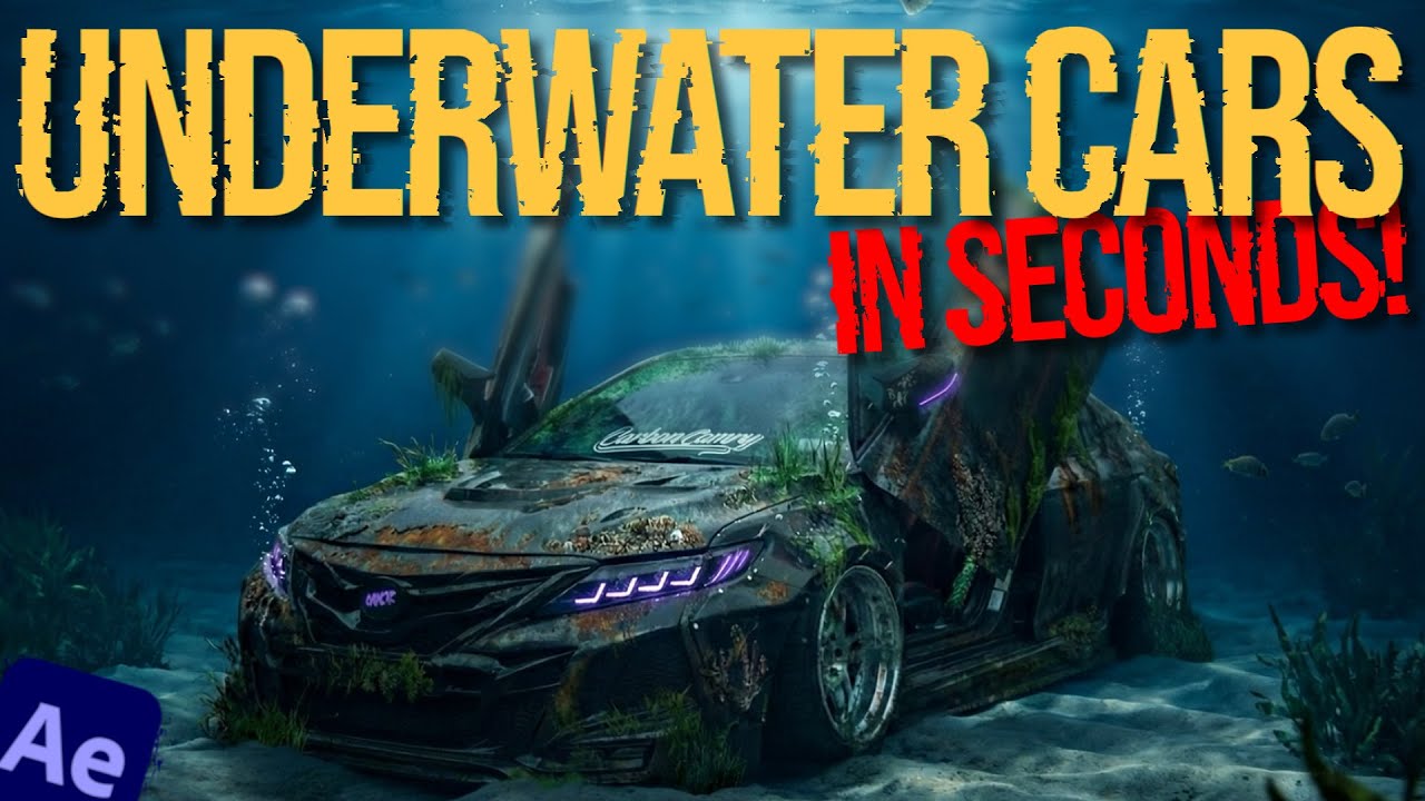 Create Underwater Car Videos in Seconds (Higgsfield AI & After Effects)