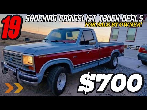 Craigslist Hidden Gems: 19 Classic American Trucks for Sale by Owner!
