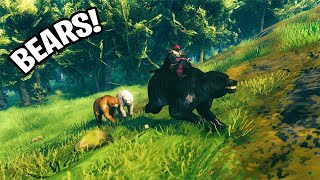 You can tame and ride bears at Valheim Nexus - Mods and community