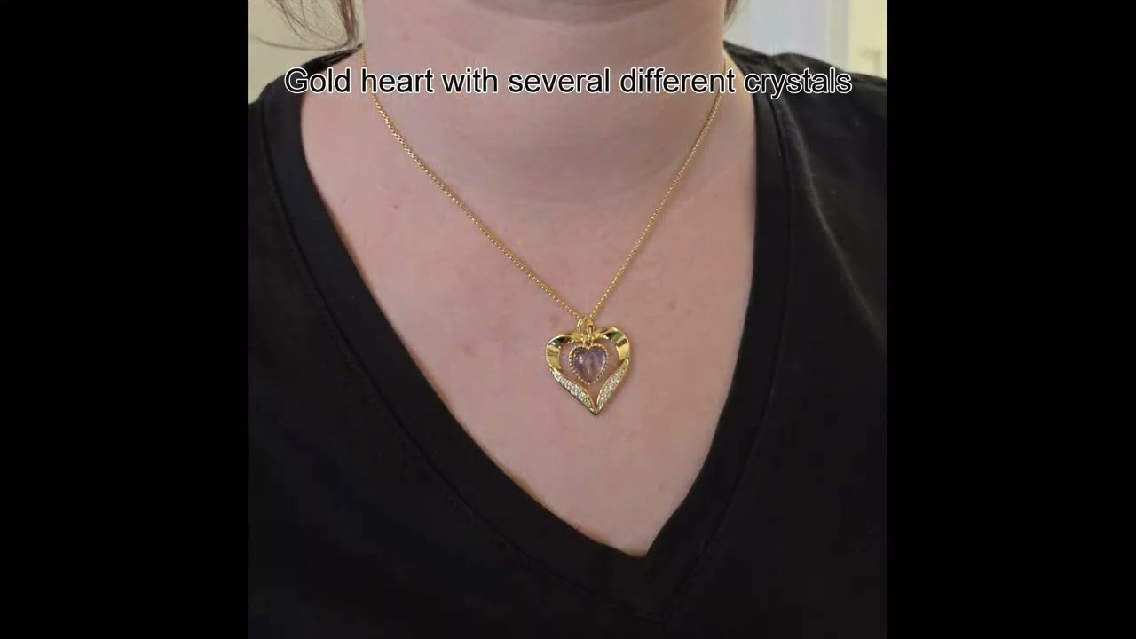 Heart Necklace Etsy Pyragold