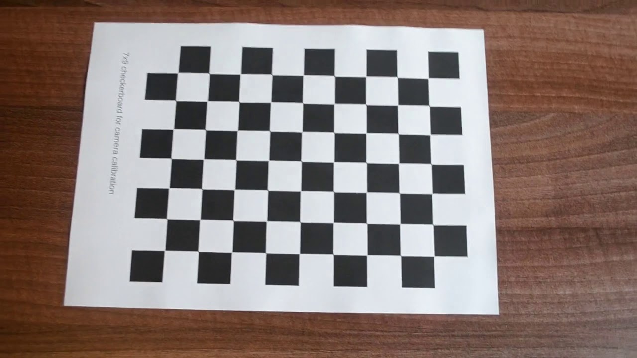 Camera Calibration Video Example
