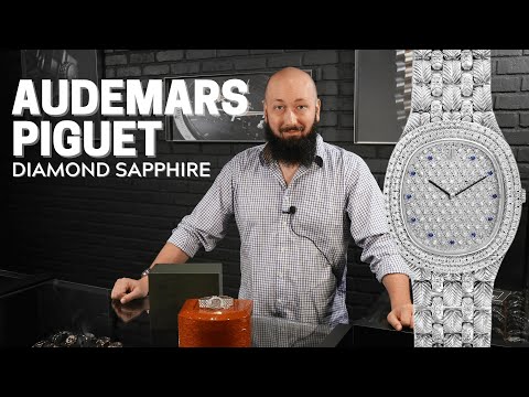Audemars Piguet Diamond Sapphire Unisex Watch 56478 Review | SwissWatchExpo