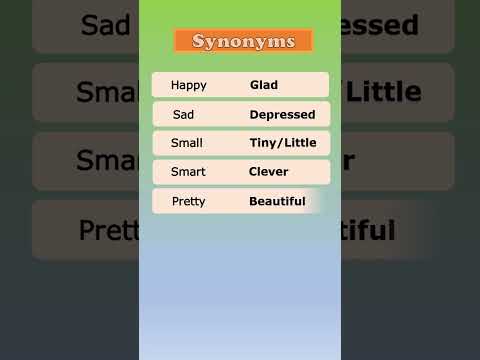 Study Synonyms Word [ Study English ]  #readingeanglish #englishlanguage #english #englishstory