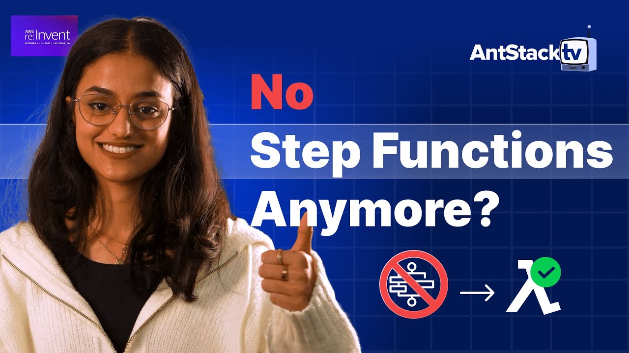 Do You Still Need Step Functions? AWS Lambda Durable Functions Explained | AntStack TV