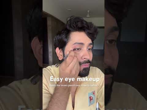 Easy eye makeup for beginners without using eyeshadow
