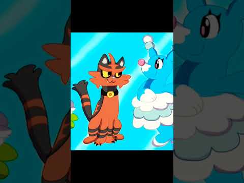 torracat x brionne ( diamonds )❤️🩵🐈🦭♂️♀️ #love # Pokémon