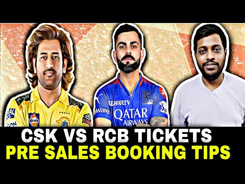 csk vs rcb ipl 2025 tickets booking | how to book csk match tickets online | csk match tickets ipl