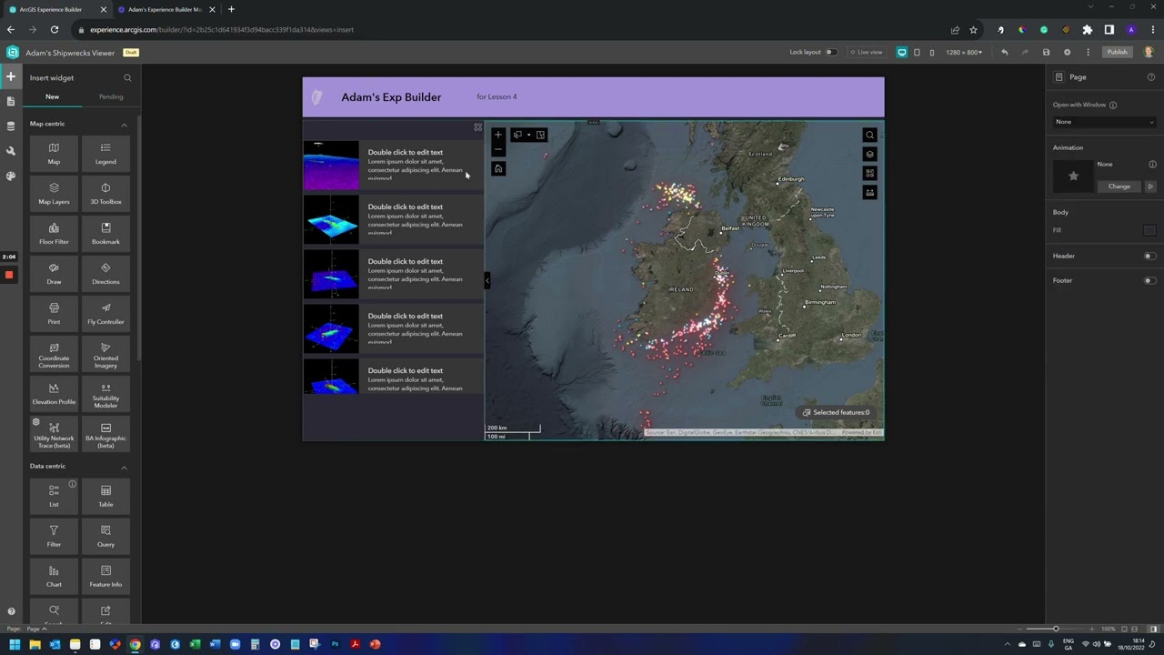 Enabling Dynamic Lists in ArcGIS Experience Builder