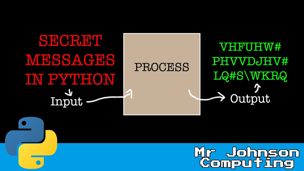 Creating a simple Encryption program in Python