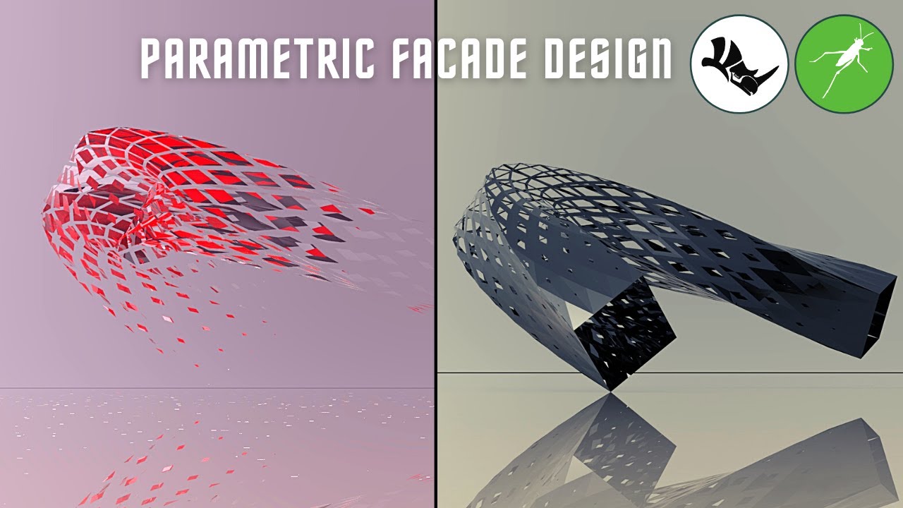 Lunchbox Grasshopper Tutorial | Parametric Facade | Rhino