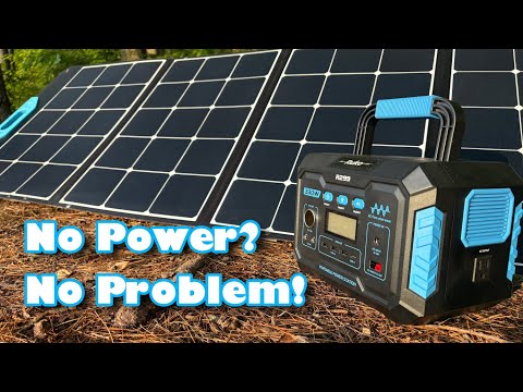 RUKO R299 Portable Power Station & RK200 Solar Panel