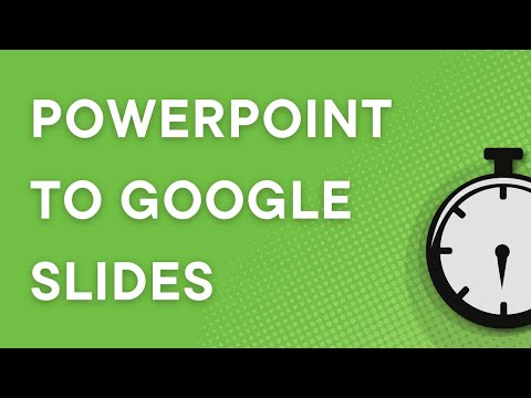 Convert PowerPoint .PPTX to Google Slides, step by step