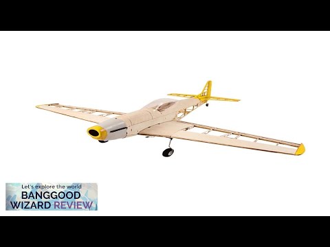 JWRC P-51 Mustang 1010mm Wingspan Balsa Wood RC Airplane Warbird KIT Review
