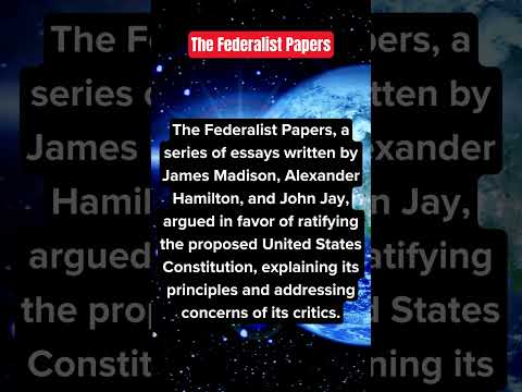 The Federalist Papers: 🤔 Understanding the Constitution! The Federalist Papers Explained