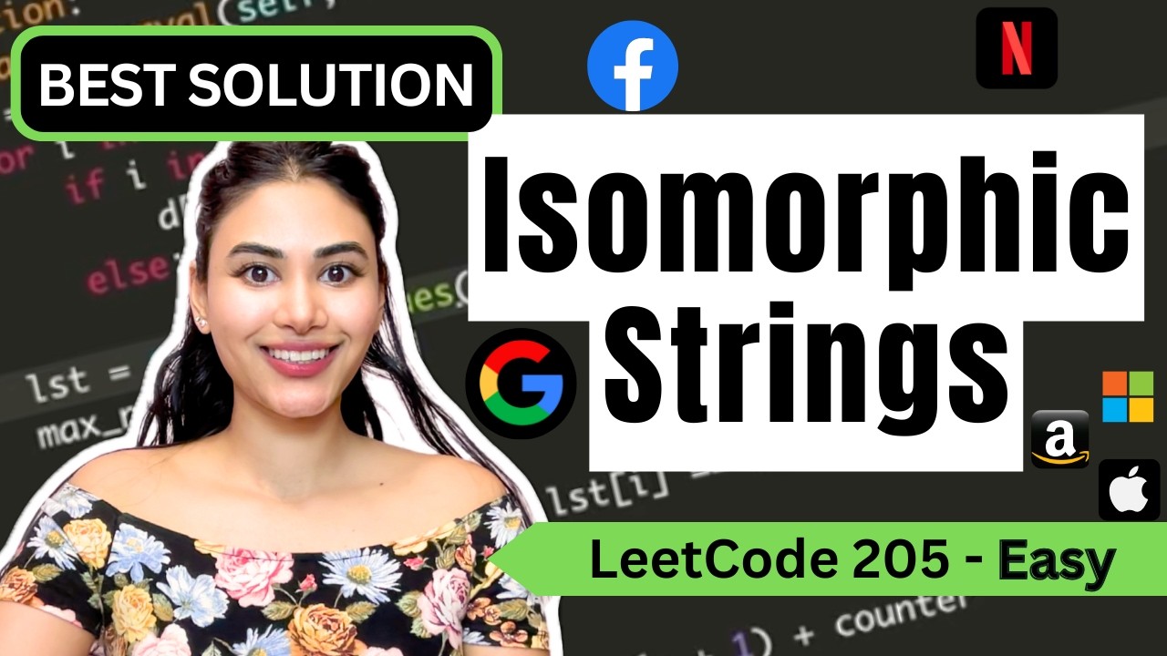 Isomorphic Strings #leetcode #topinterview150