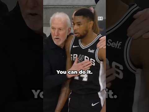 Pop coaching up Wemby & the Spurs