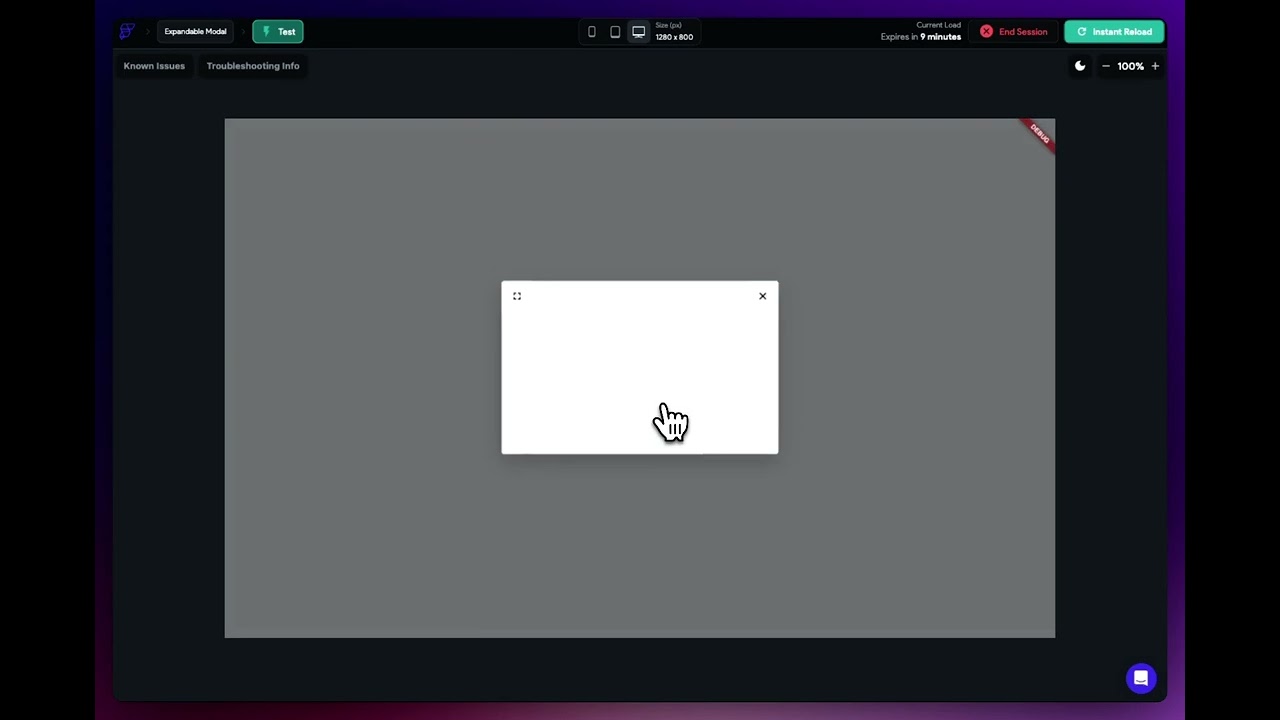 Flutterflow Bottom sheet expansion short tutorial