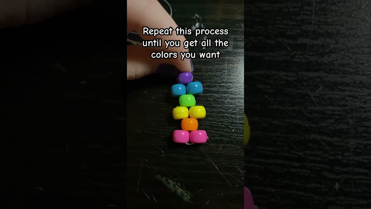 How to make a Kandi cuff!