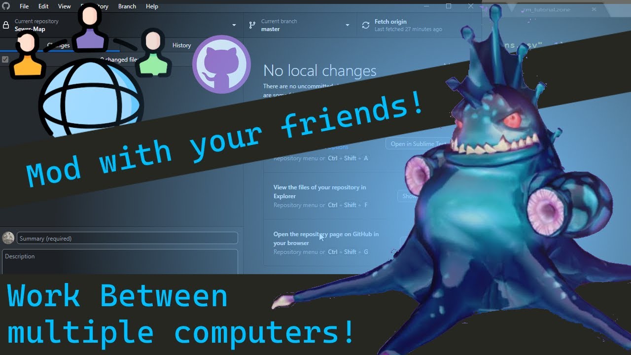 Black Ops 3 Modding: How to use git to collaborate on a map with others!