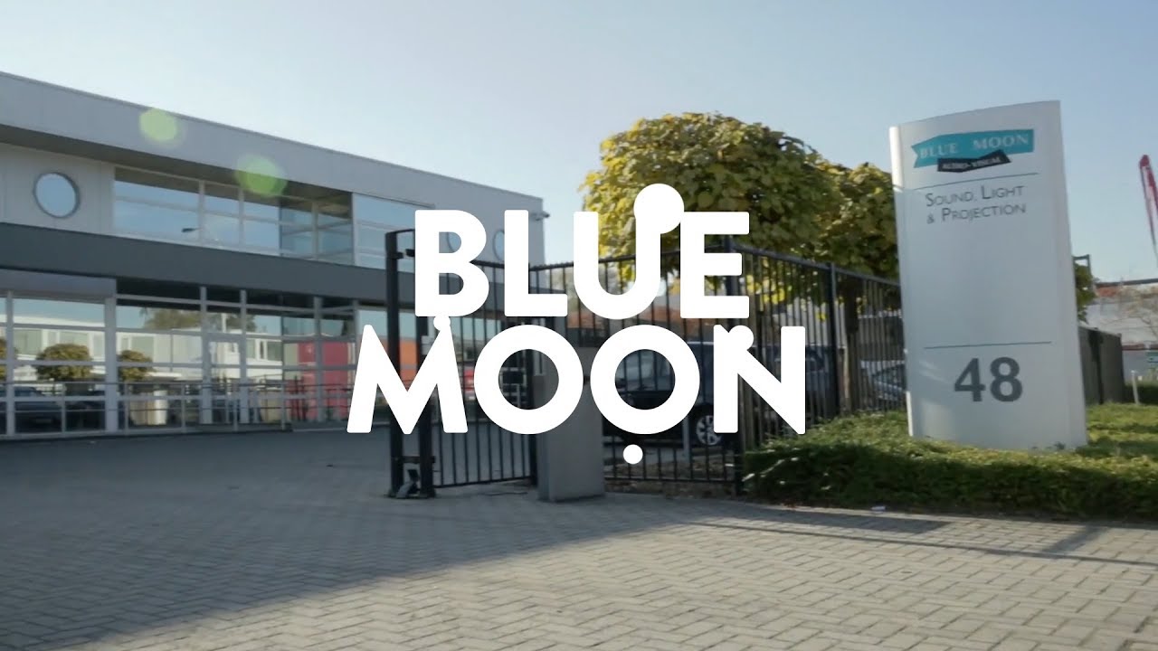 Technical audiovisual support for your event - Blue Moon