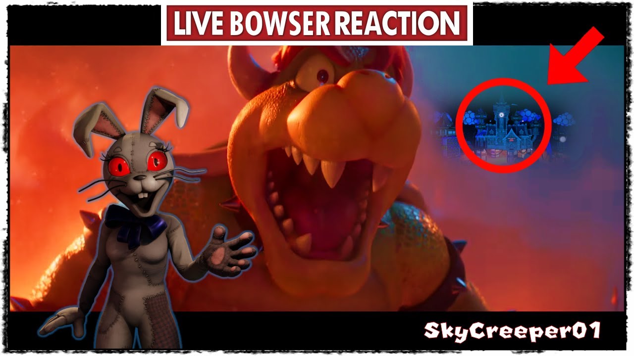 (FNaF/Super Mario) Movie Bowser meets Vanny - Meme Video (Earrape Warning)