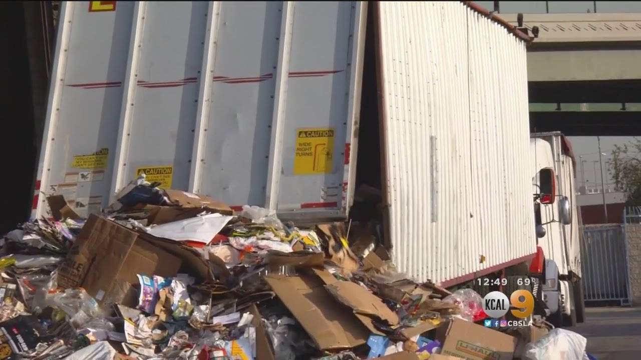 Cardboard Recyclers Overwhelmed With Holiday Season Boxes