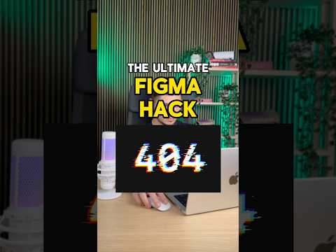 Check out how to create THE ULTIMATE glitch effect in Figma ! 🚀 #figma #learndesign #designhacks