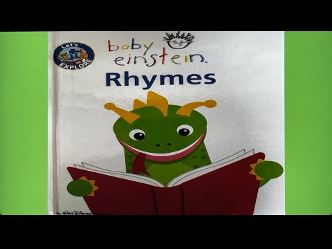 Baby Einstein Rhymes/learn rhyming words / read aloud