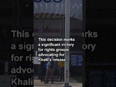 US Judge Orders Release of Pro-Palestinian Activist Mahmoud Khalil | Breaking News