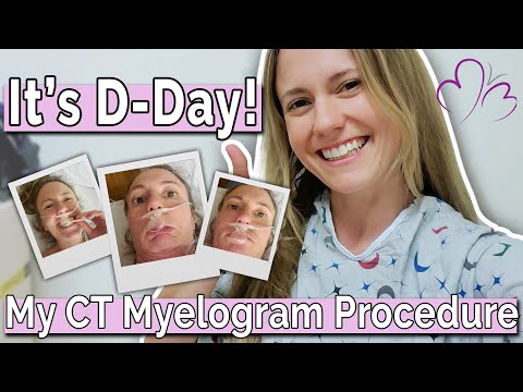 Day of CT Myelogram // Procedure VLOG