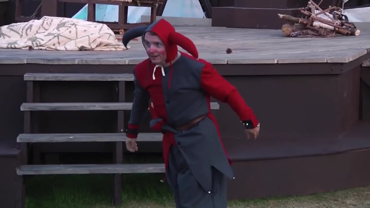 Act 2 Scene 2 - The Tempest - Shakespeare - Brownsea Open Air Theatre - Trinculo