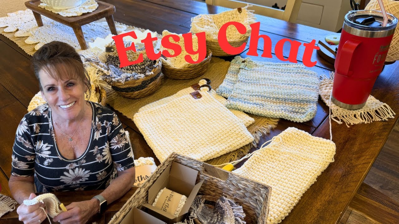 Crafty Tuesday Crochet & Etsy Chat🧶🧶🧶