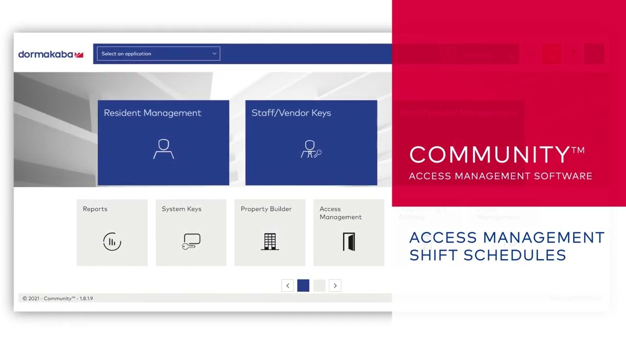Community Software - Access Management - Shift Schedules