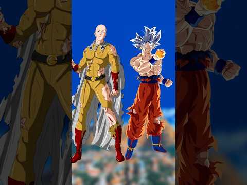 Saitama vs Goku | #saitama #goku #dragonball #onepunchman