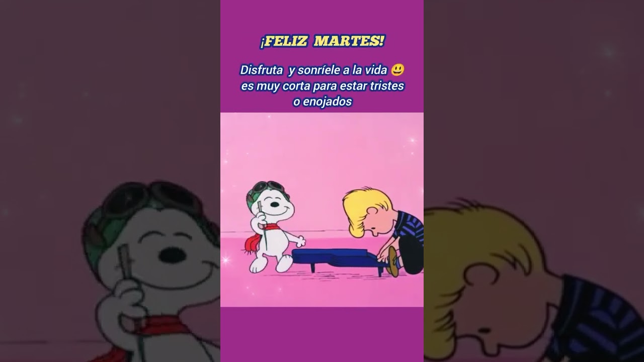 #martes #felizmartes #bendiciones #buenosdias #snoopy #frases #frasesbonitas #parati