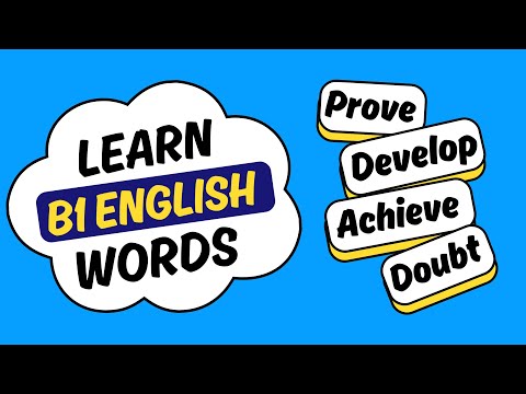 Vocabulary for Cambridge PET (B1) | Lesson 4