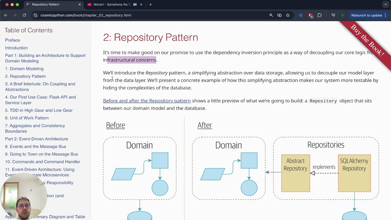 Reading Architecture Patterns with Python