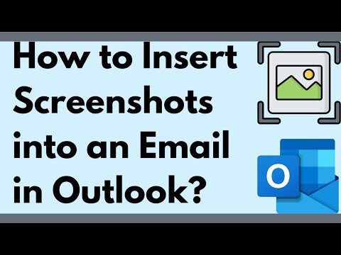 How to Insert 📸 Screenshot to an Email in Outlook?