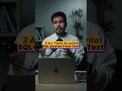 3 AI SQL Tools #sql #ai #dataanalytics