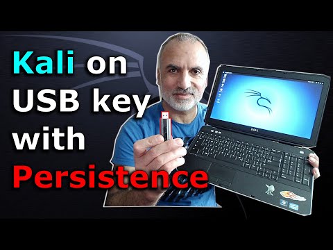 How to install Kali on USB key with persistence