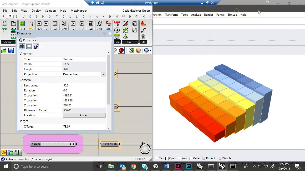 Exporting from Grasshopper