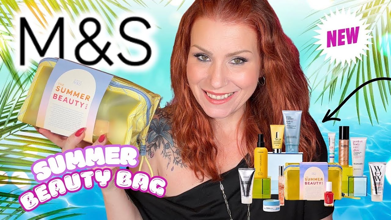 IT'S HERE ! UNBOXING THE M&S 2026 SUMMER BEAUTY BAG | Worth over £200
