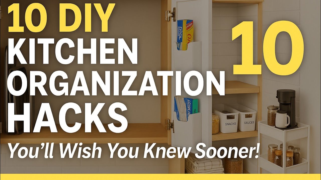 Budget Kitchen Organization Ideas for Small Spaces