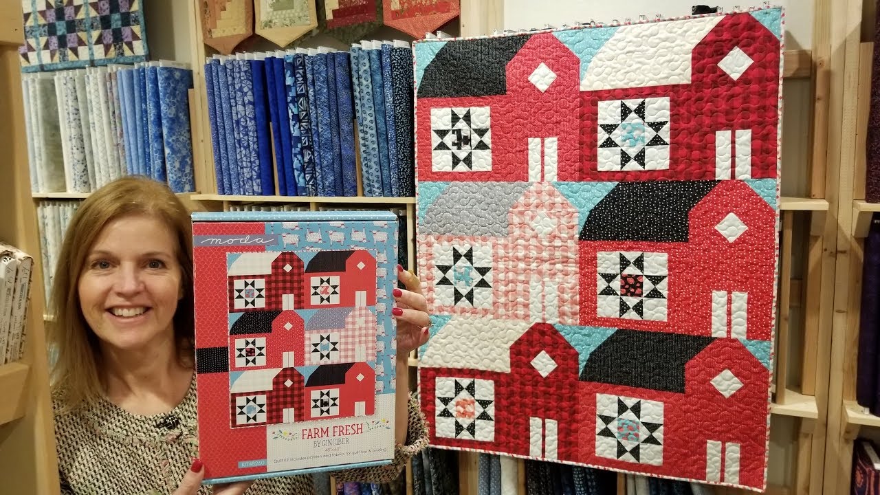 THIS QUILT HAS BARNS!