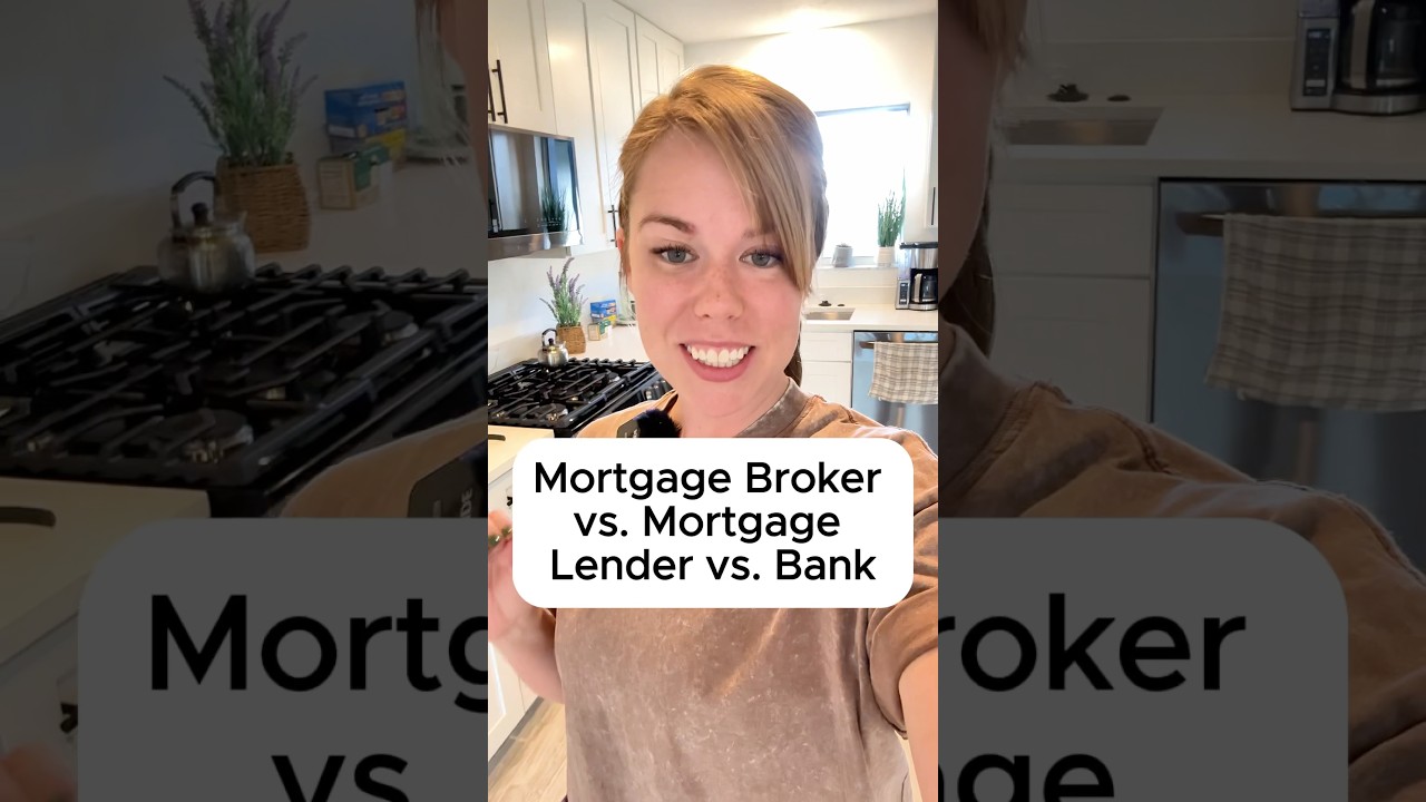 Mortgage Broker vs. Lender vs. Bank