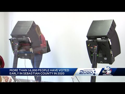 River Valley early voting sites prepare for Saturday surge