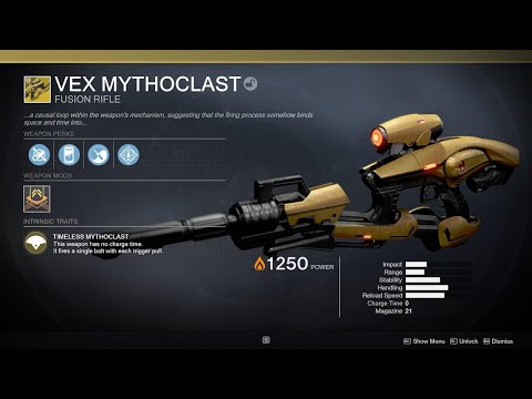 Destiny 2's New Best Broken Weapon Vex Mythoclast Most Players Just